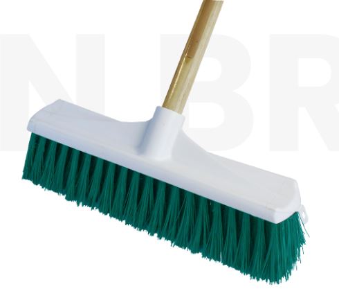 INDUSTRIAL GARDEN BROOM GREEN 600MM COMPLETE | Arnold Products Limited
