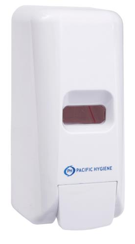 PACIFIC SOAP/SANITIZER DISPENSER FOR 1000ML BLADDERS (WHITE) | Arnold ...